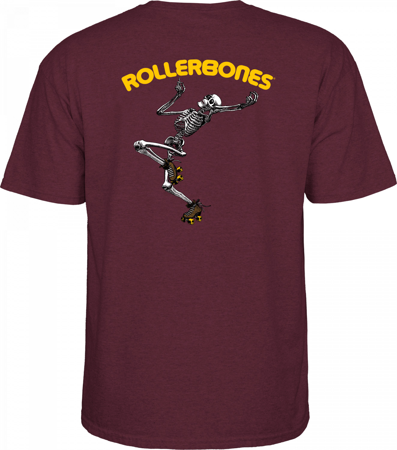 RollerBones Dancing Skeleton T-Shirt Garnet Photo #2 - Photo Gallery ...