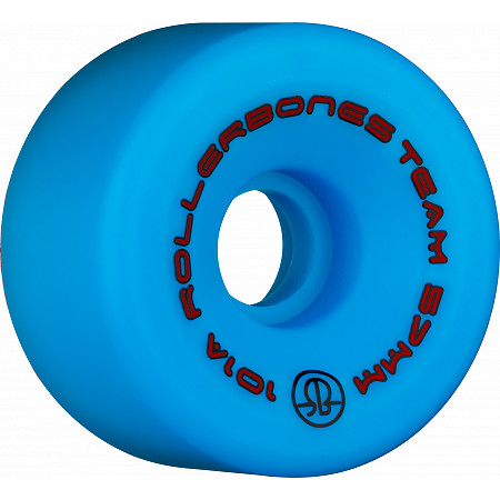 Rollerbones Team Logo 57mm 101A 8pk Blue « RollerBones