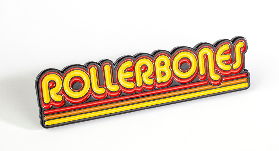 Rollerbones Lapel Pin Photo #1 - Photo Gallery « RollerBones
